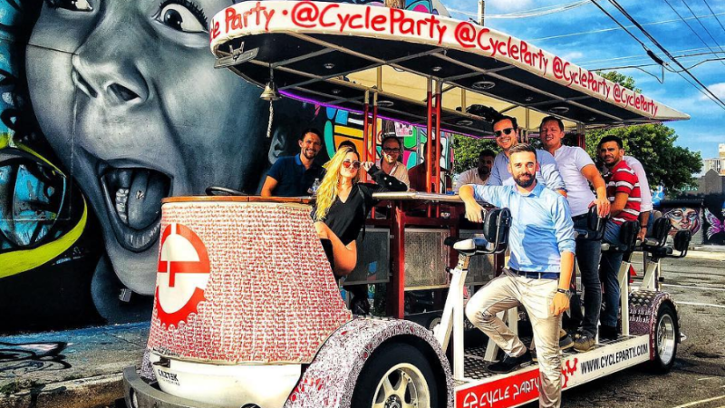 CYCLE PARTY - MIAMI (WYNWOOD) | LeisureCard